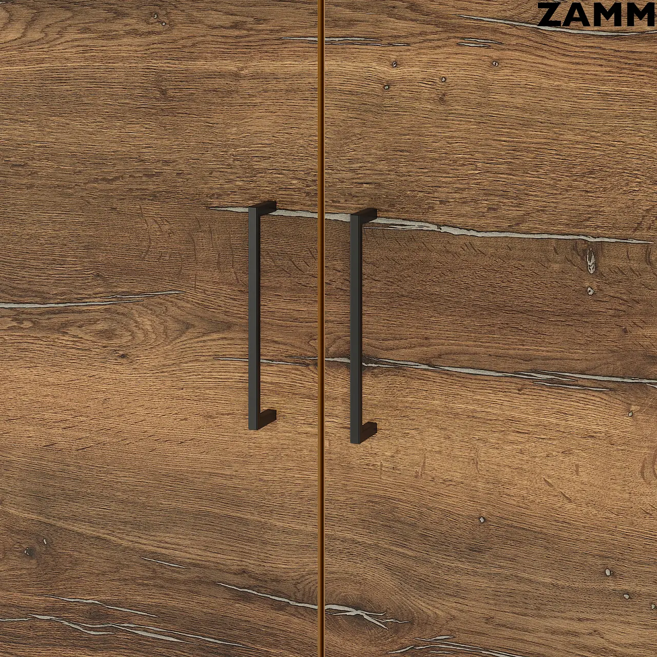 Шкаф ZAMM распашной 2 полки, 2 двери. На регулируемых опорах