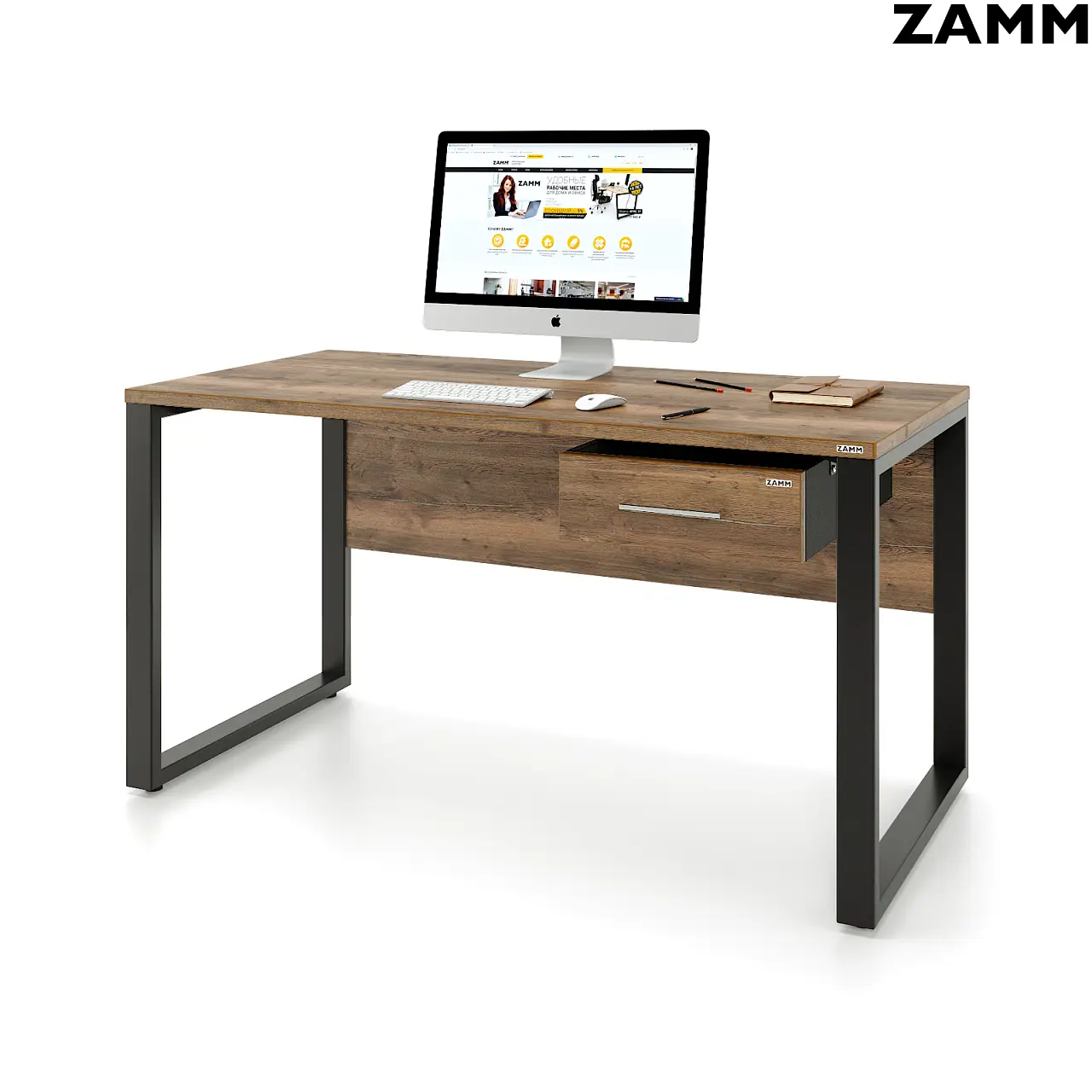 Стол с подвесной тумбой Зета PRO