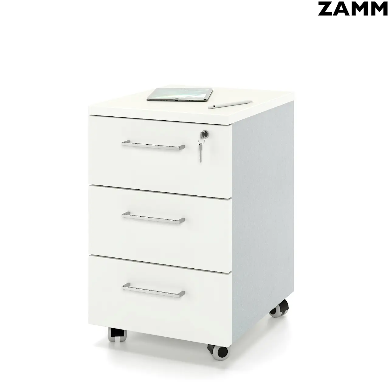 Тумба мобильная ZAMM. 3 ящика в наличии