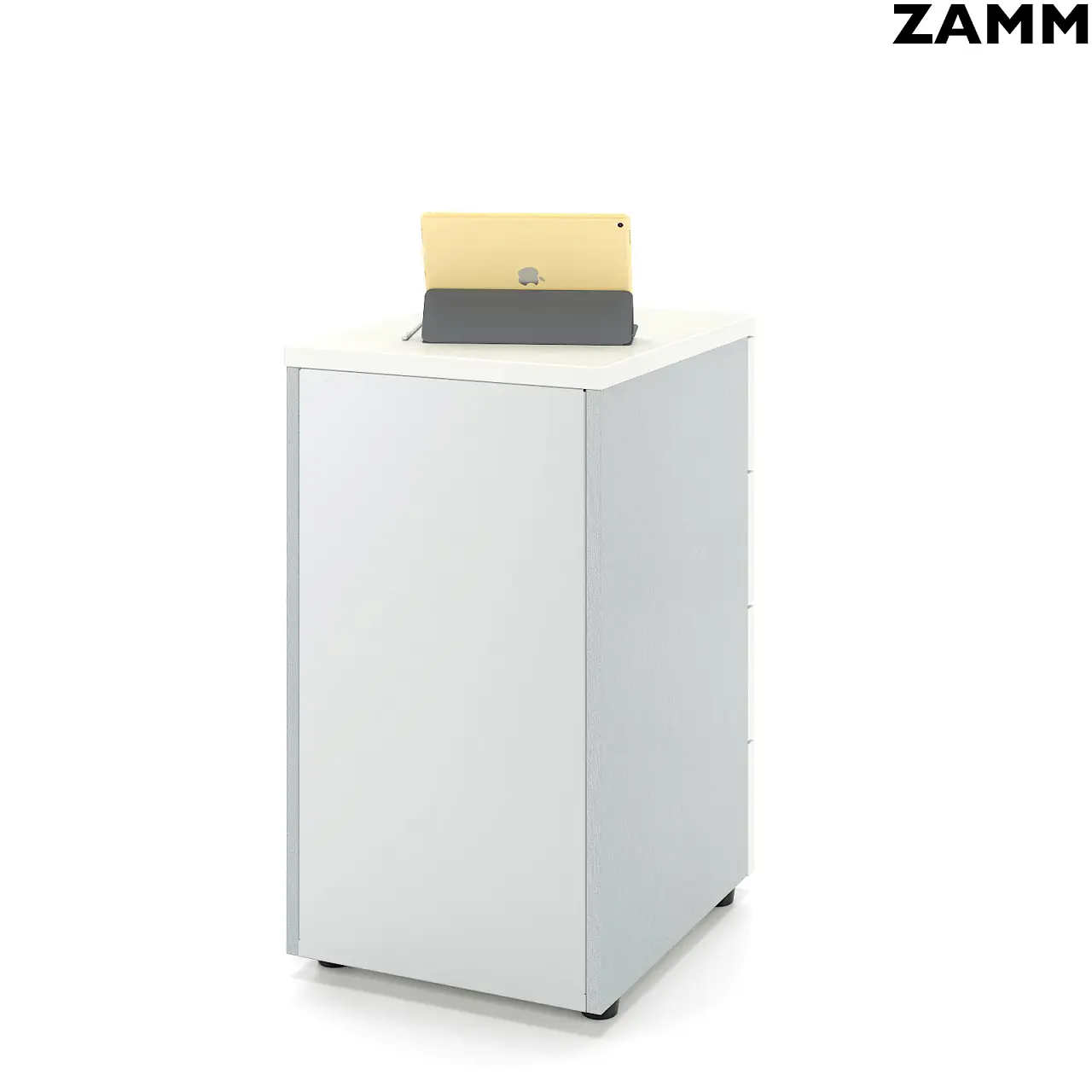 Тумба приставная ZAMM. 4 ящика на регулируемых опорах
